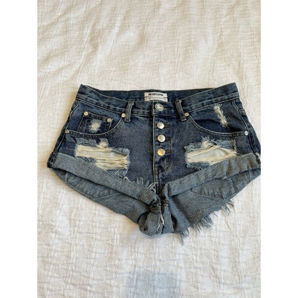 One Teaspoon | Shorts | One X One Teaspoon Bonita Cut Off Distressed ...